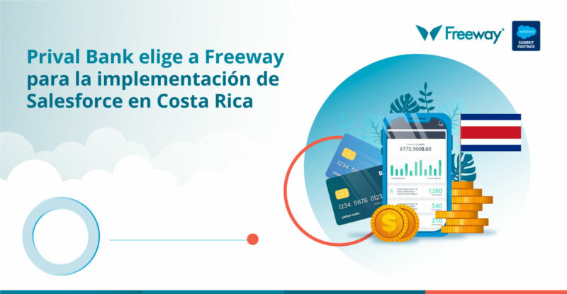 Prival Bank elige a Freeway para implementar Salesforce