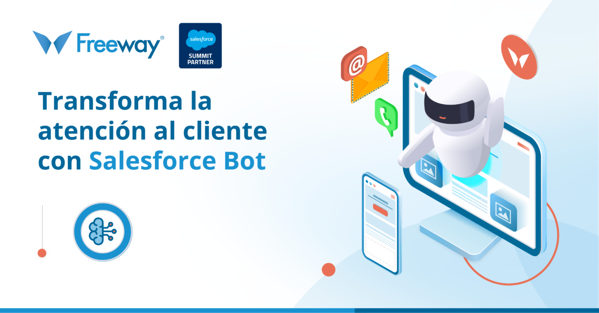 Transforma la atención al cliente con Salesforce Bot